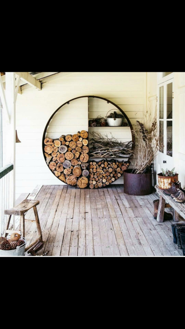 Round Wood Stackers 800mm Round